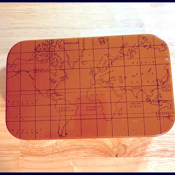 Accents | World Map Box | Poshmark